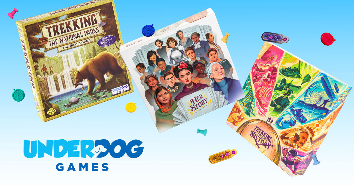 Created by our family, for your family. Trekking the National Parks: The Board Game