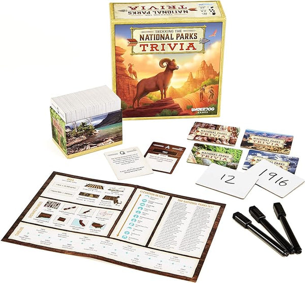 Trekking The National Parks Trivia Game