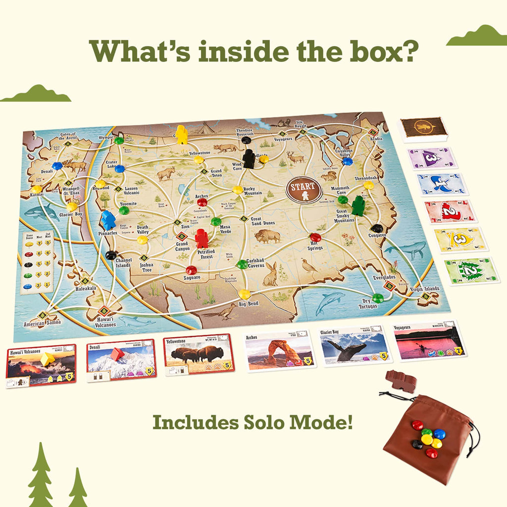 Trekking the National Parks is the Perfect Family Board Game