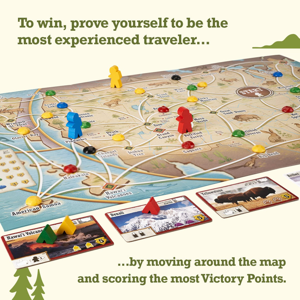 Trekking the National Parks is the Perfect Family Board Game